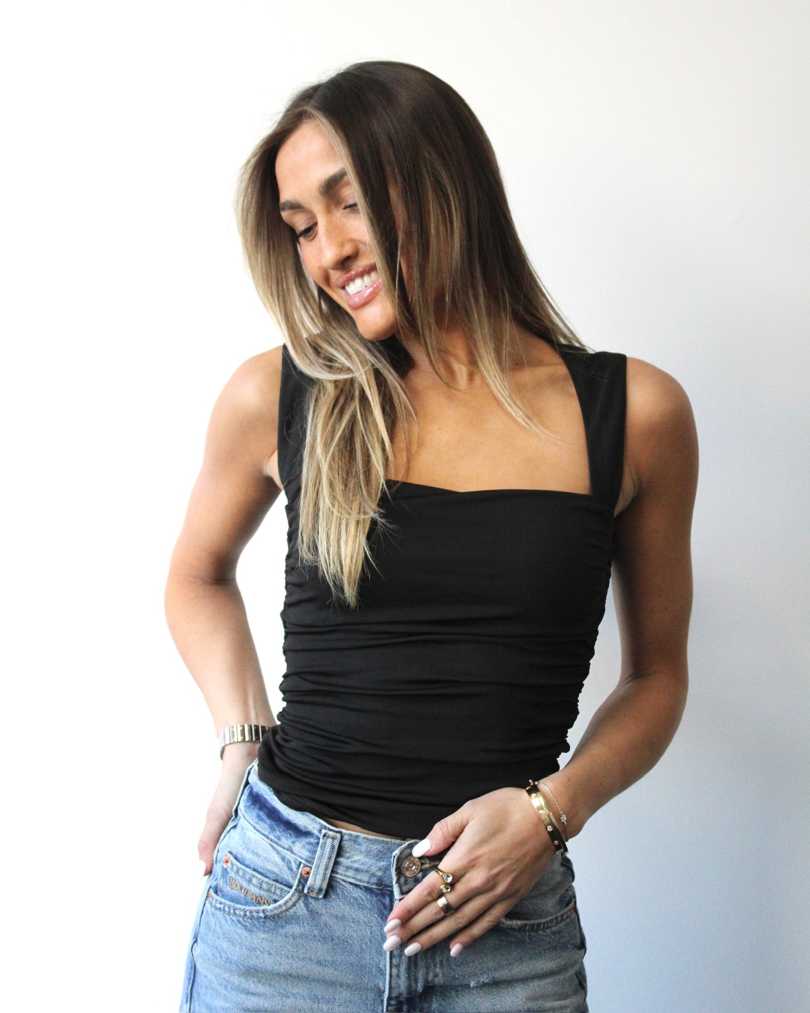 The Onyx Ana Tank – Hazel Boutique
